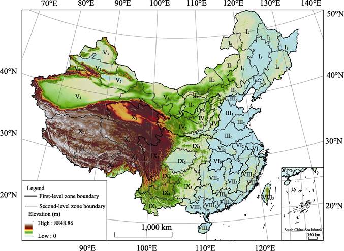 Great Khingan Mountains Map